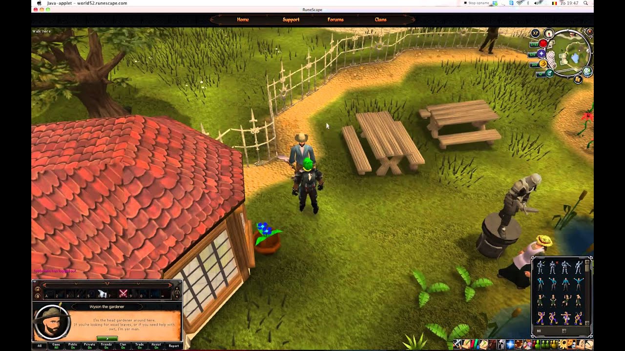 runescape monny making guild woad leaves - YouTube