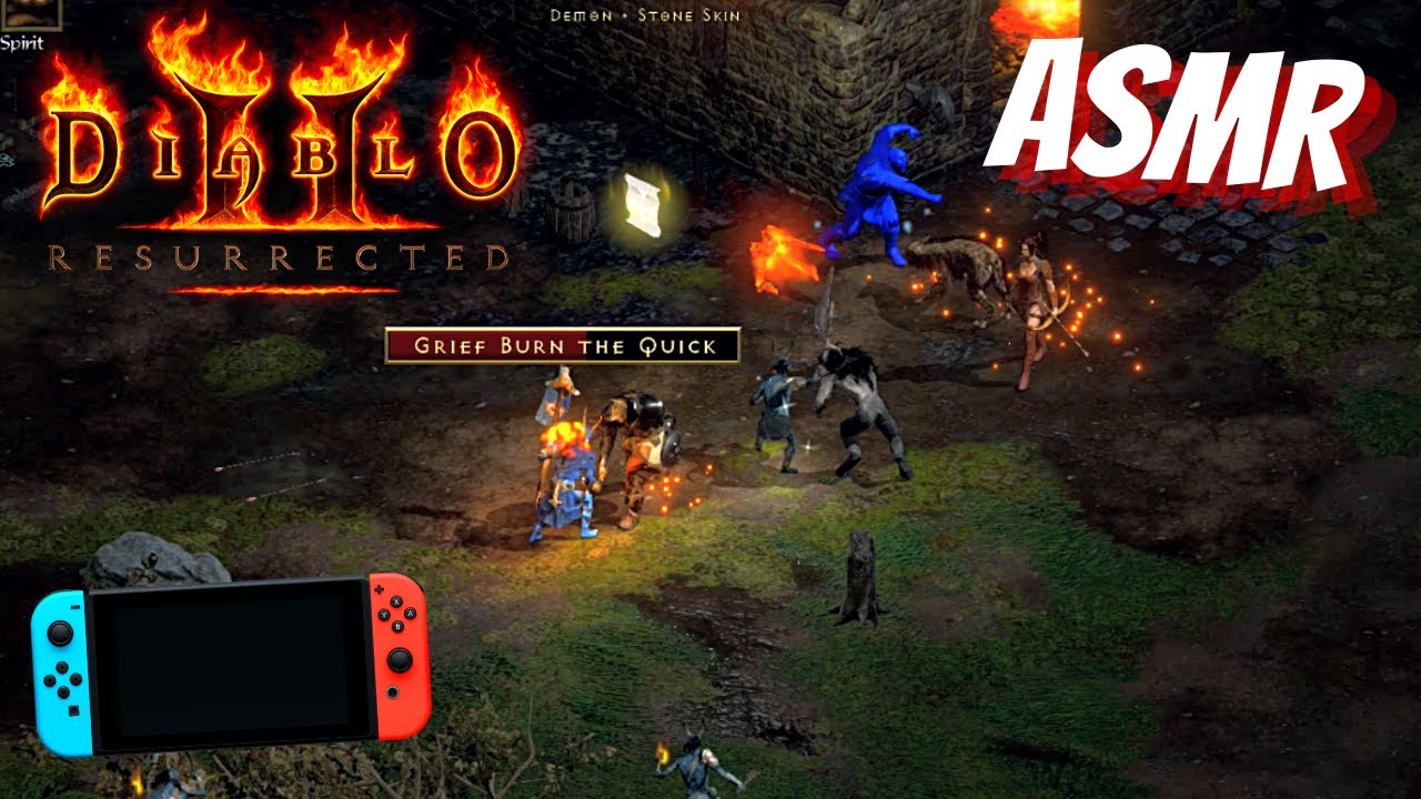 ASMR - Diablo 2: Resurrected (Nintendo Switch) - TRISTRAM | Gum Chewing ...