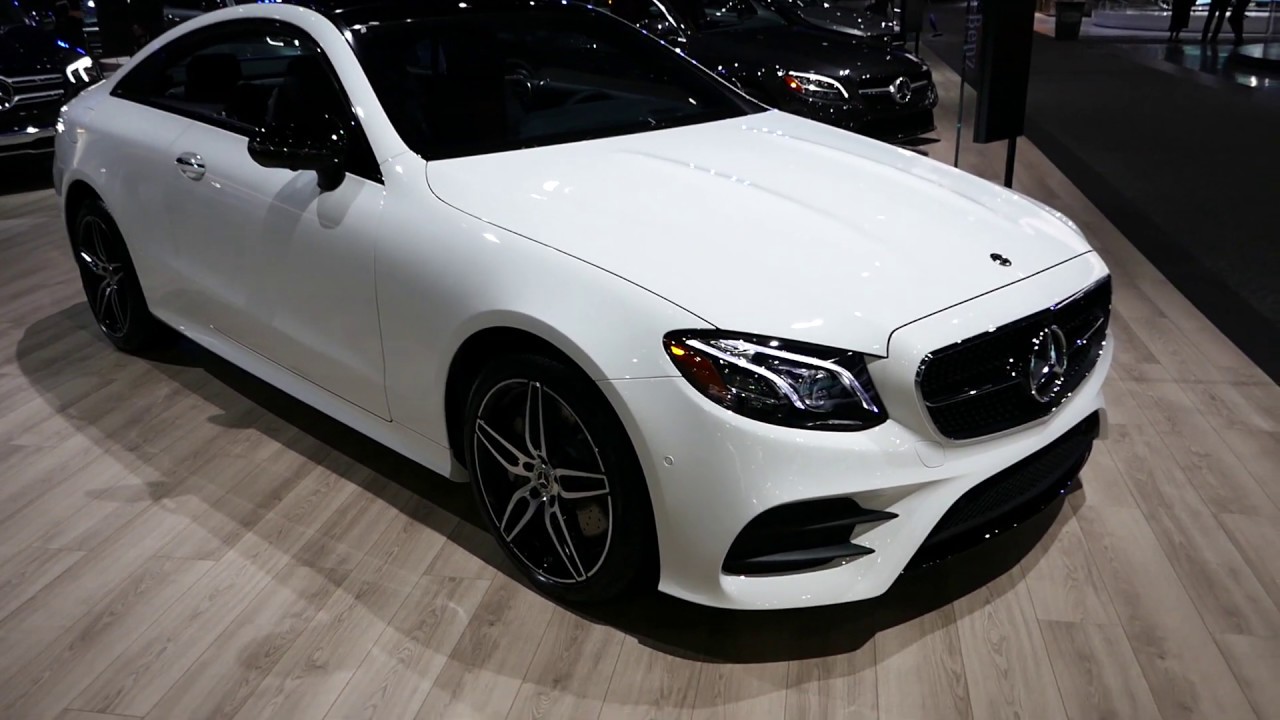 New 2020 Mercedes-Benz E 450 Coupe - 2019 LA Auto Show, Los Angeles CA ...