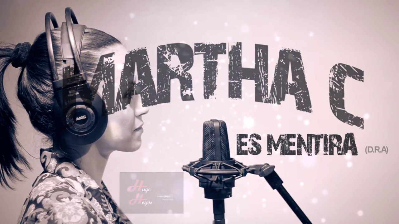 Christian Nodal Es Mentira "MARTHA C" Video Lyric Cover Colombia ...