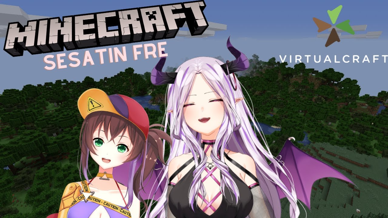 【Minecraft】Ayo Sesatin @Frederett !【VTuberID/EN】#VirtualCraft - YouTube