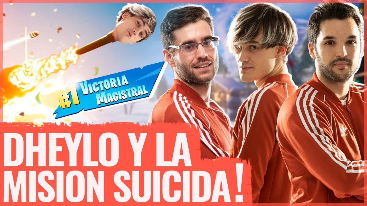 EL COHETE HUMANO DE FORTNITE 2! - SQUAD CON DHEYLO, D3STRI Y PANZR ...