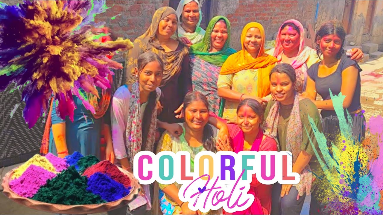 Holi me mera kiya bura haal .. pakka rang lagaa diya Happy Holi ☺️ To ...