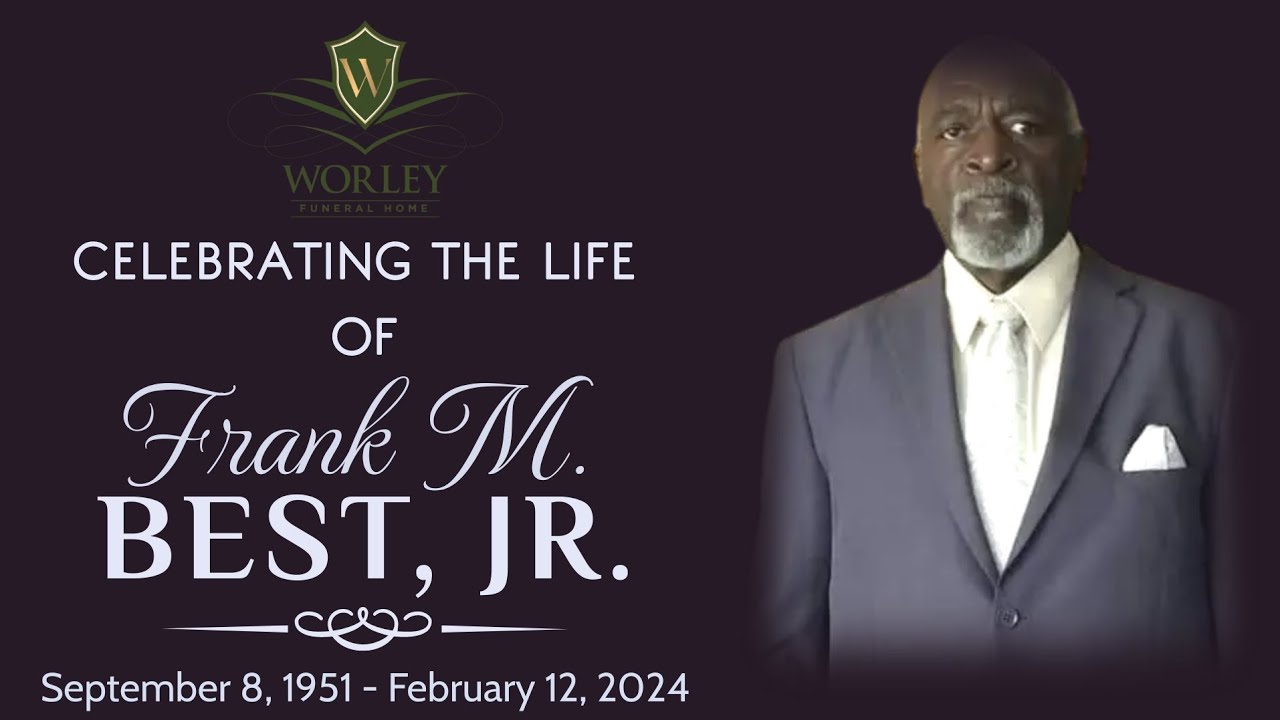 celebrating the Life of Mr. Frank M. Best. - YouTube