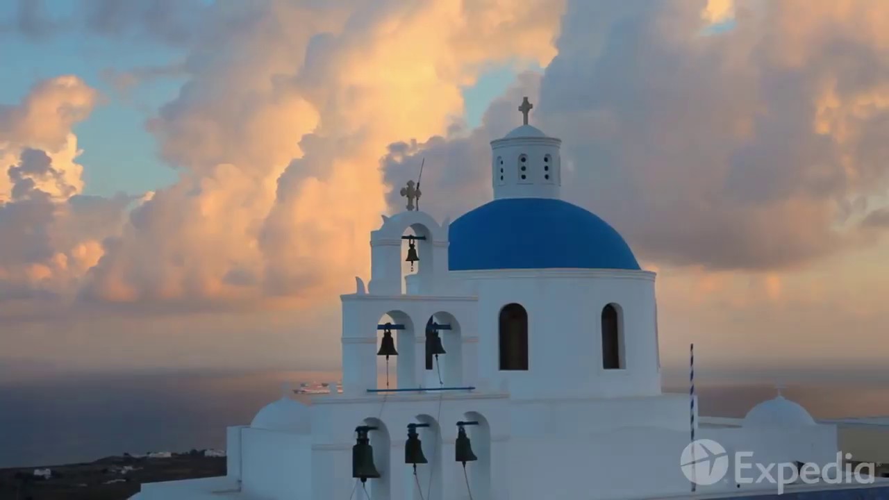 Santorini Vacation Travel Guide Expedia - YouTube