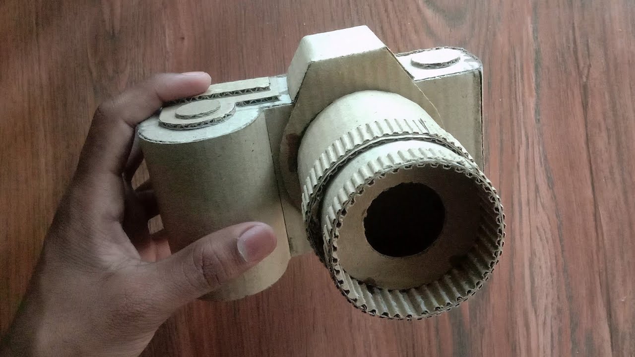 how to make cardboard camera | diy crafts | Ponnuttan DIY-YouTube - YouTube