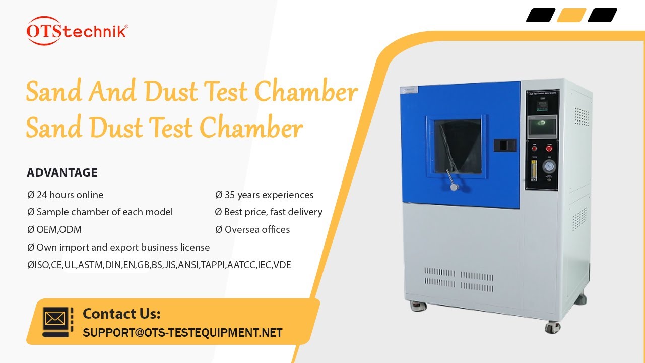 Sand And Dust Test Chamber/Sand Dust Test Chamber - YouTube