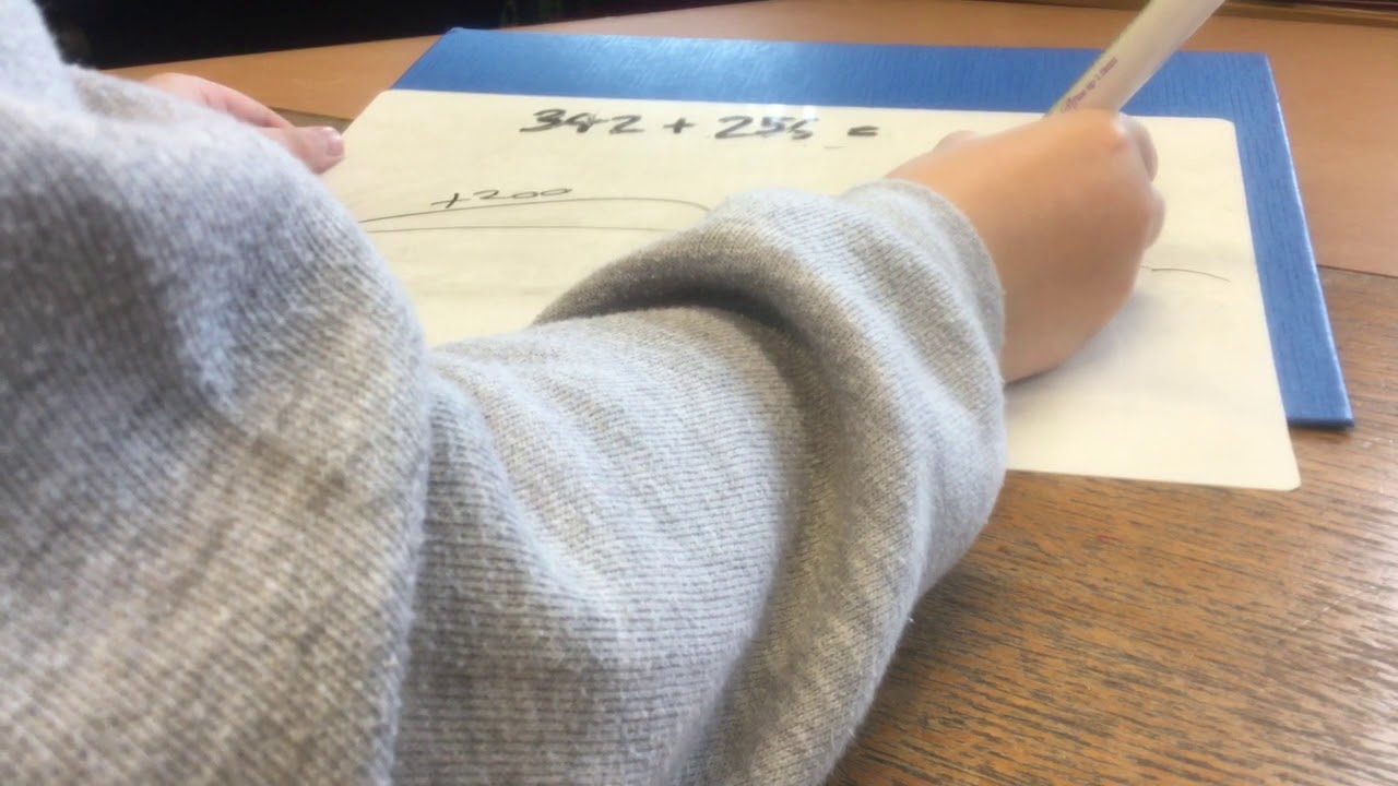 Adding Two 3 digit Numbers Using An Empty Number Line YouTube Adding Two 3 digit Numbers Using An Empty Number Line YouTube
