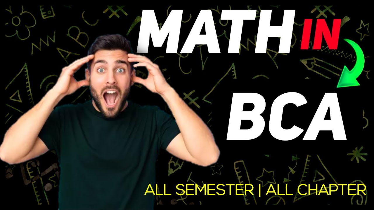 Best Channel For BCA Maths | Best Channel For BCA Students #BCA #Bca_Math #Nirajjha @Nirajjha1 ...