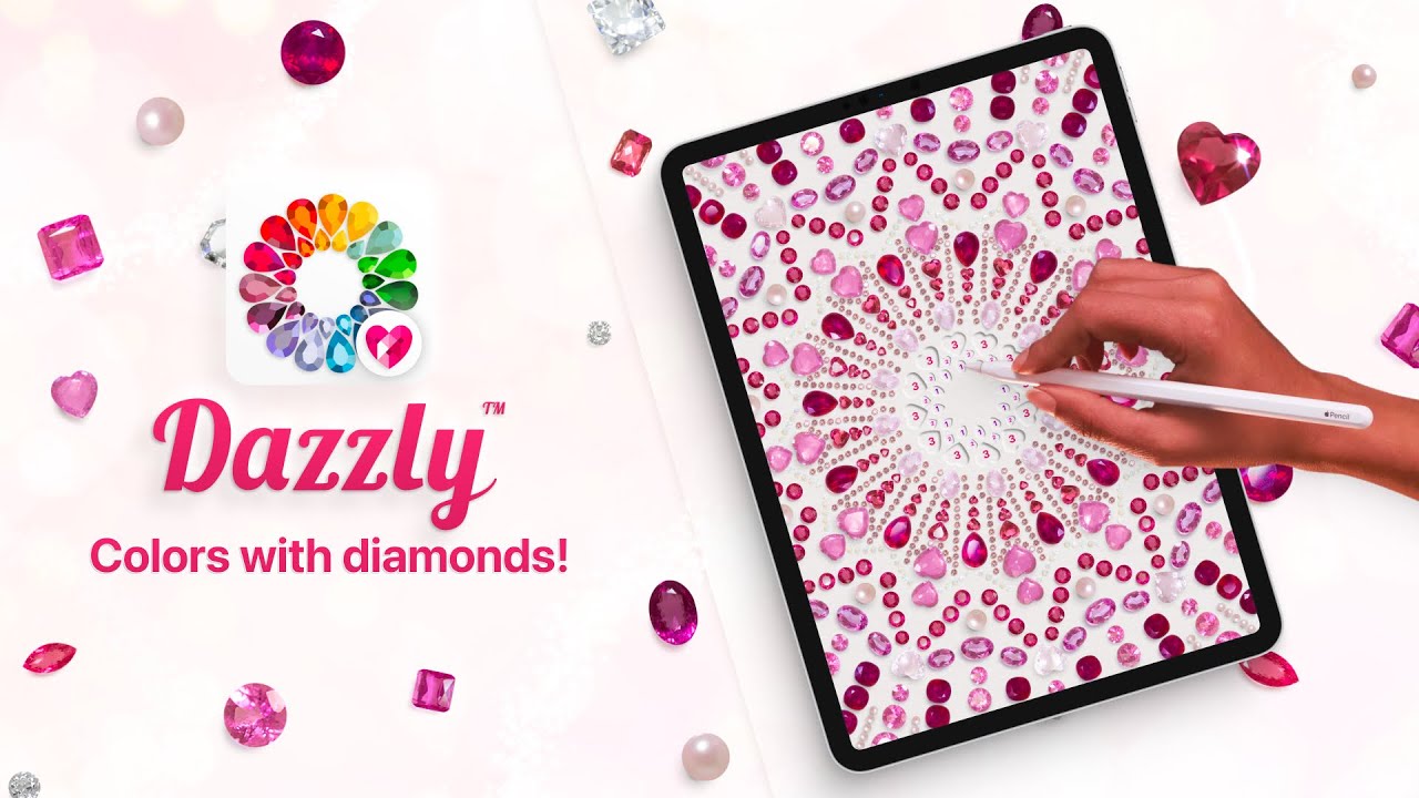 Dazzly - Diamond Art by Number - YouTube
