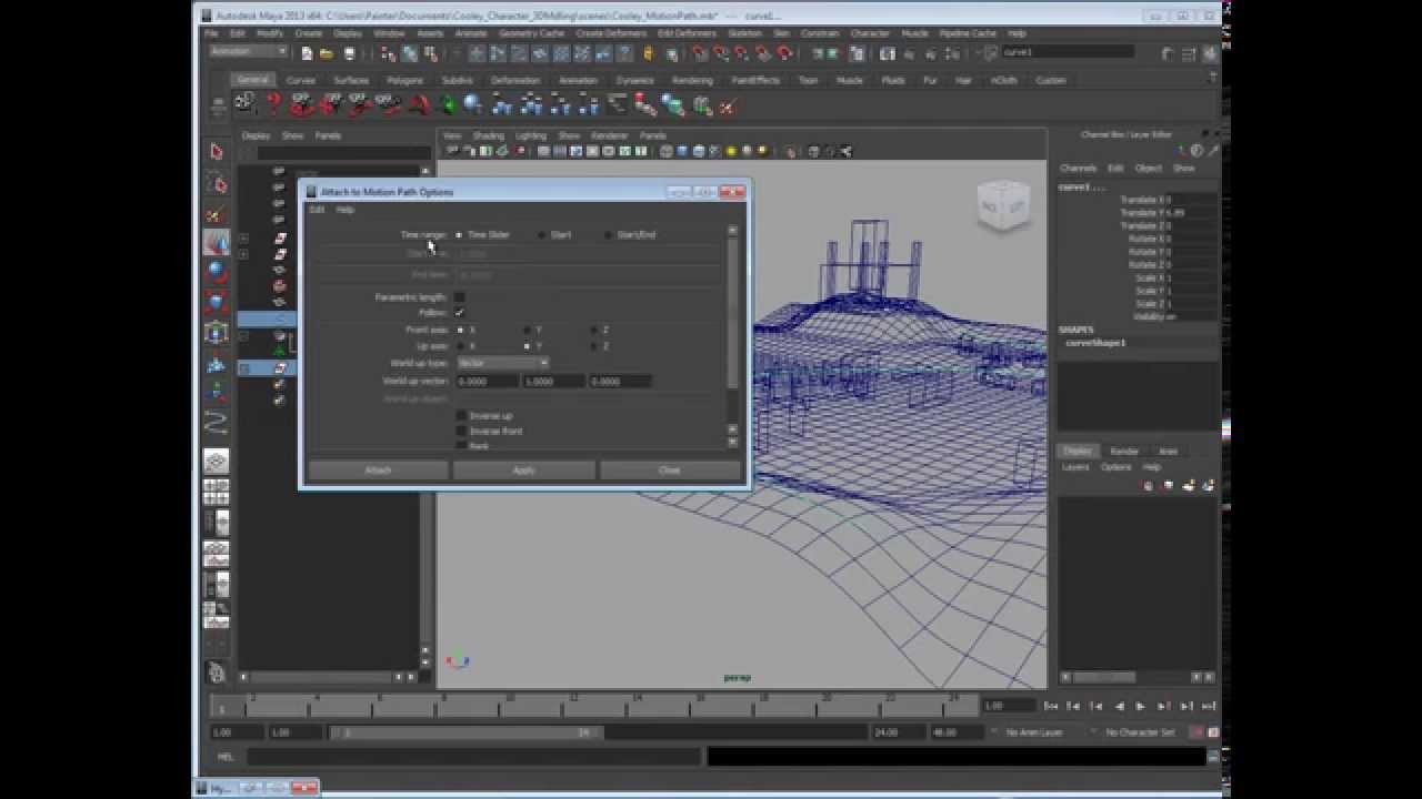Hard Surfaces And Organic Modeling Camera Fly Through - YouTube
