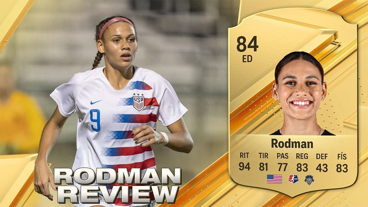 ¿VALE LA PENA? 🤔 84 RODMAN EA FC 24 ORO REVIEW - YouTube