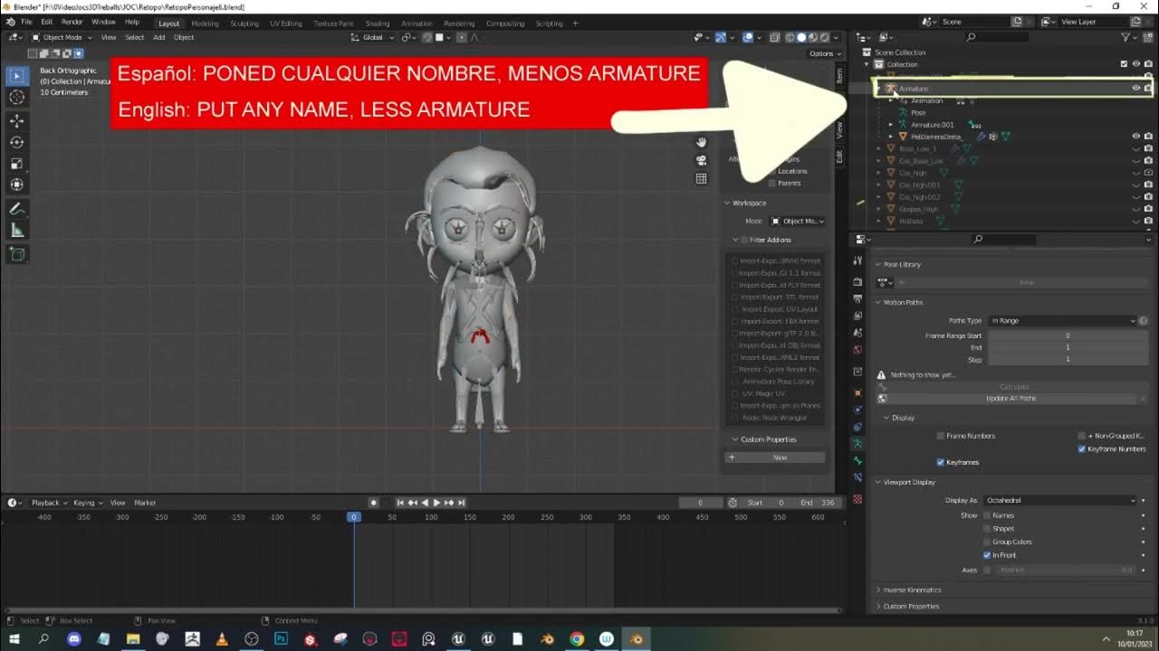 Multiple roots are found in the bone hierarchy. We only support single root bone - YouTube