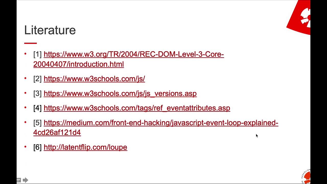 Web Programming I: L7/8: JavaScript part 1: Overview - YouTube