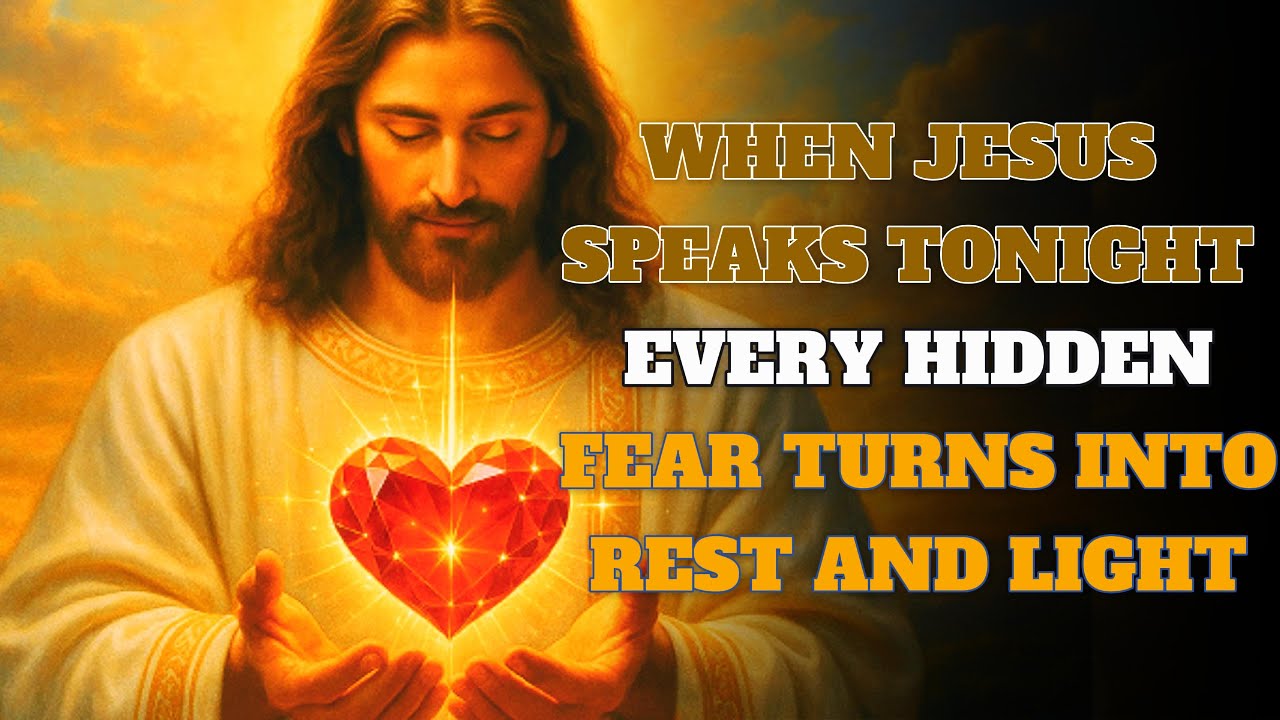 When Jesus Speaks Softly, Every Wound Finds Healing and Peace Tonight ...