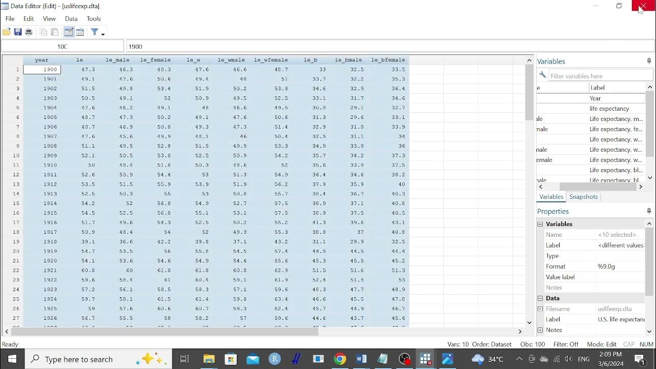 wk1: Introduction to Stata | Working with do-files - YouTube