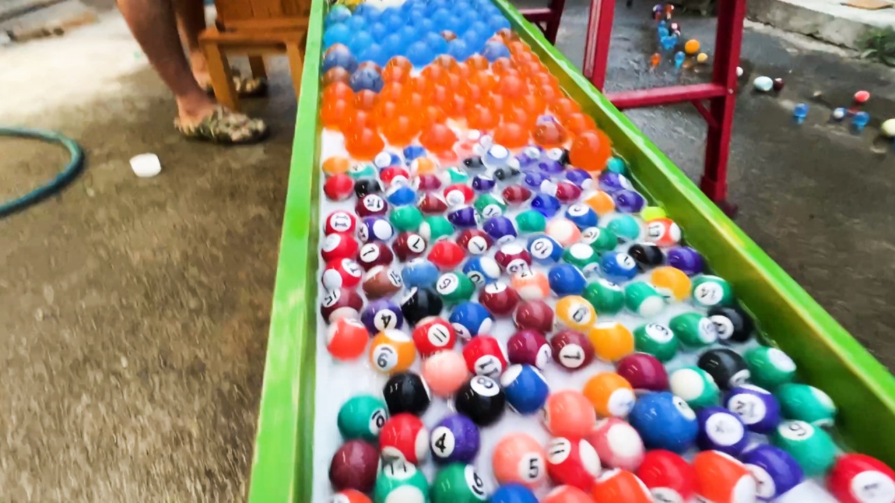 Marble Run Giant Spin 1000 ☆ Huge PVC Pipe Tunnel & Spinning Bucket ...