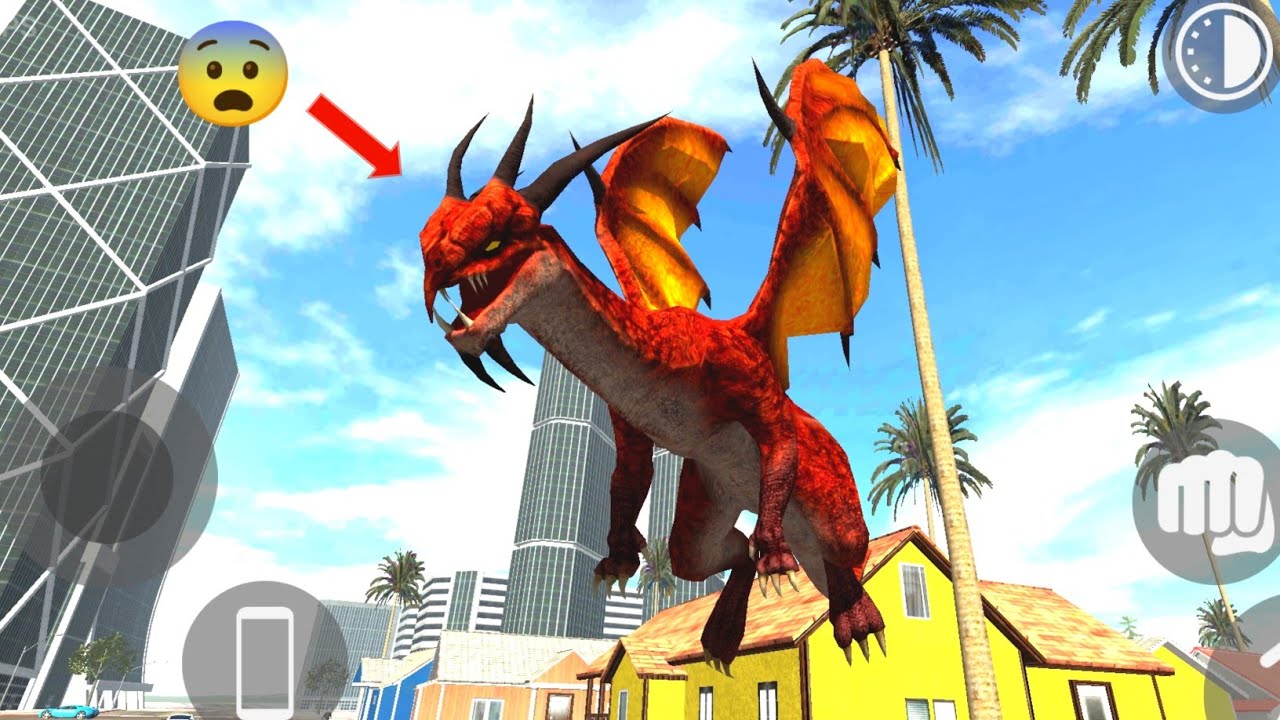 Flying Dragon Monster And Cheat Mode Update in Indian Bikes Driving 3D ...