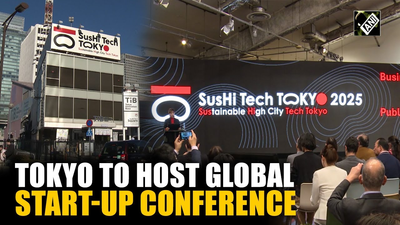 Tokyo strengthens global start-up network with SusHi Tech 2025 - YouTube