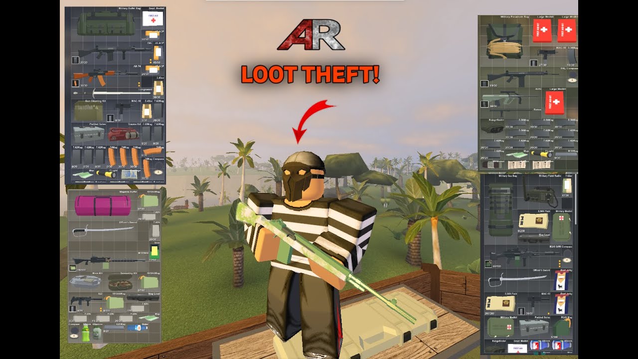 LOOT THEFT! AR2|ROBLOX - YouTube