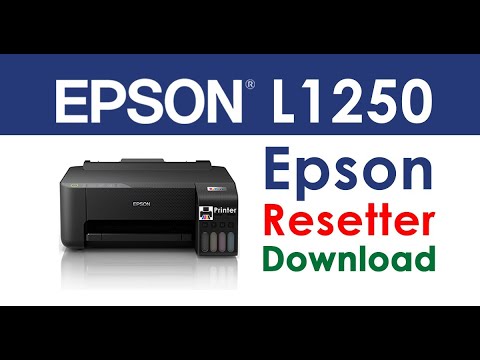 Hướng dẫn cách reset Epson L1250 ECC,Download Phần mềm reset máy in epson L1250 báo lỗi nháy đèn ...