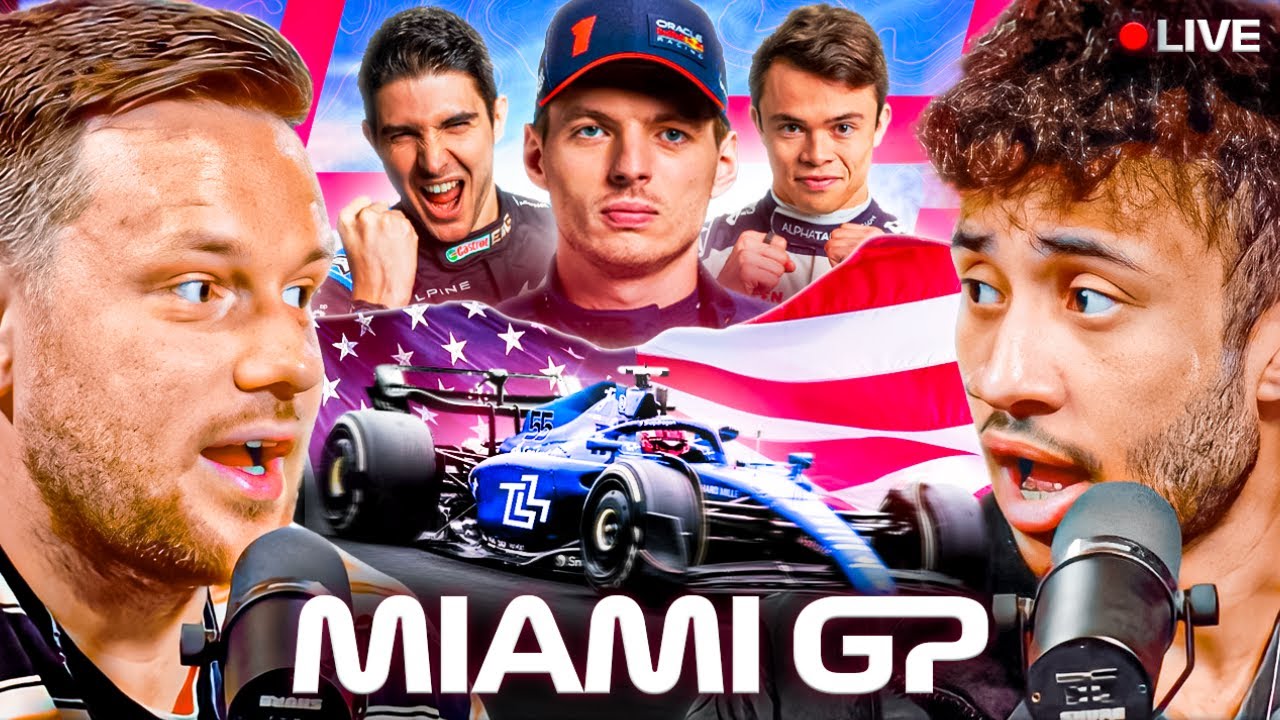 F1 MIAMI GRAND PRIX! Ft. Matt Amys & BMPH F1 - The Last Lap LIVE! - YouTube