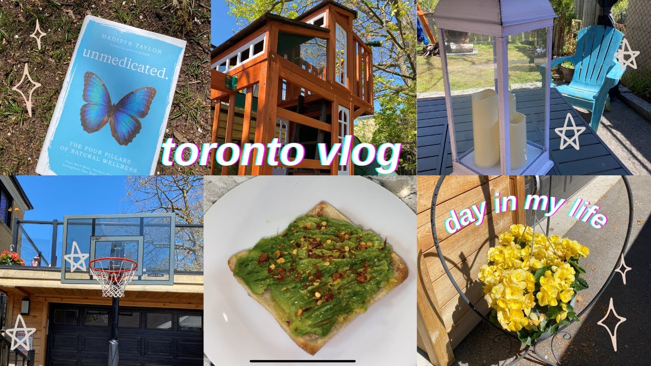 TORONTO VLOG | ･ﾟday in my life ･ﾟ | lockdown edition - YouTube