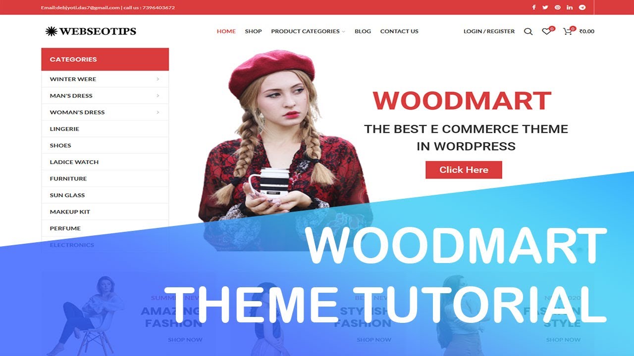 Woodmart Theme Tutorial How To Create An ECommerce Website With WordPress infographie woodmart-theme-tutorial-how-to-create-an-ecommerce-website-with-wordpress-infographie