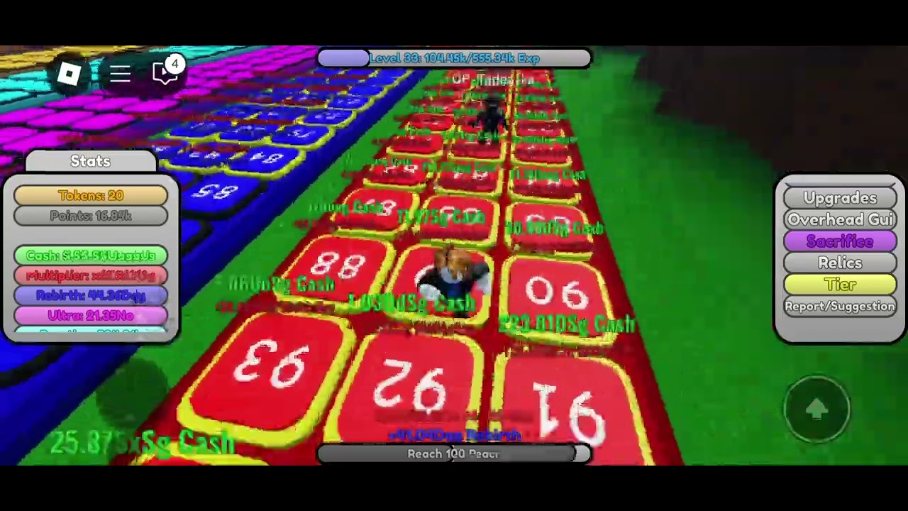 I got my 1st sacrifice in roblox Untitled Button Simulator - YouTube