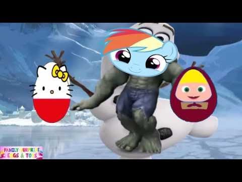 KIDSMy little pony Hulk Transforms dancing | my little pony baby mlp ...