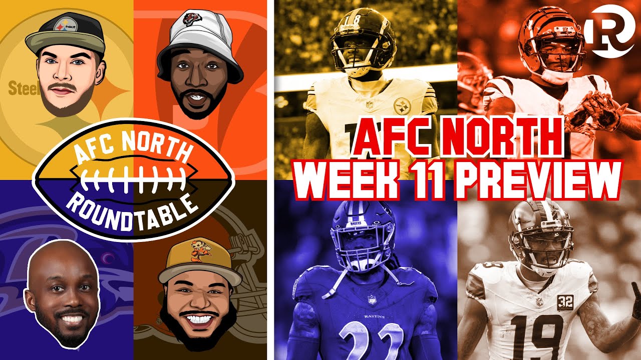 AFC North Roundtable | NFL Week 11 Preview - YouTube