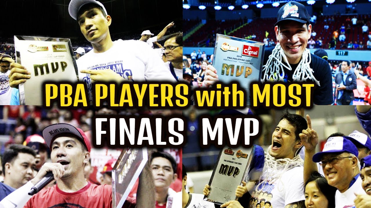 PBA PLAYERS with MOST FINALS MVP | SINO ANG MAY PINAKA MARAMING MVP ...