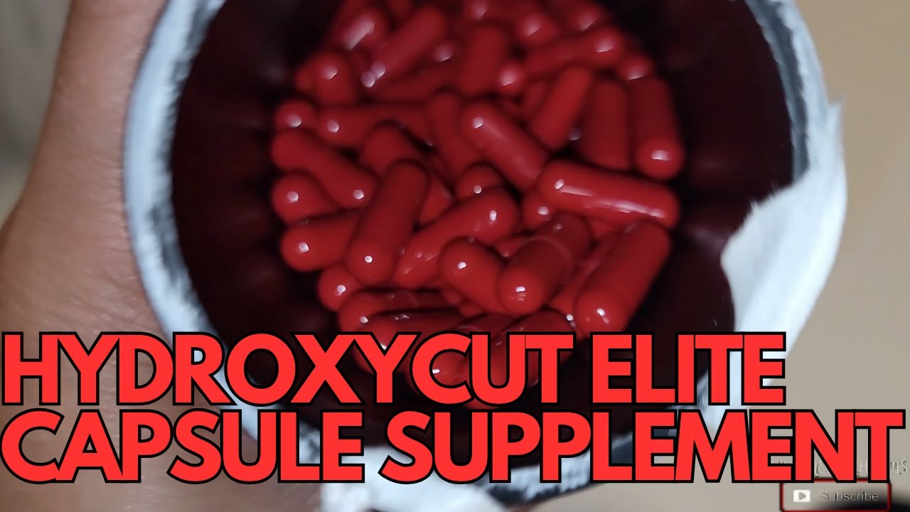 QUICK LOOK AT THE HYDROXYCUT ELITE CAPSULE SUPPLEMENT - YouTube