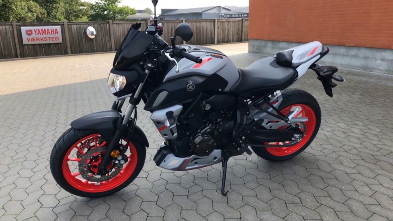 MT07 Ermax 2019 Grey - Bike-Shoppen - YouTube