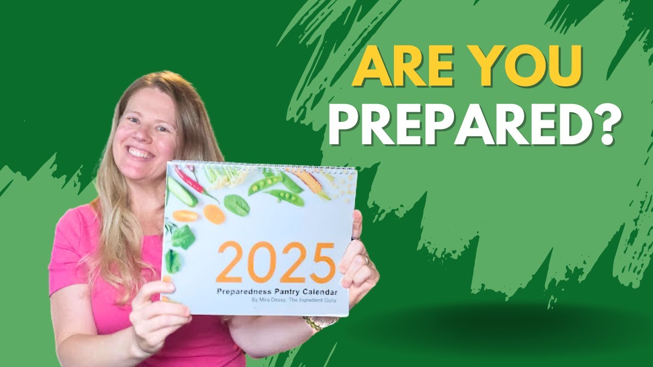 Need help getting prepared? Check out the 2025 PREPAREDNESS Calendar ...