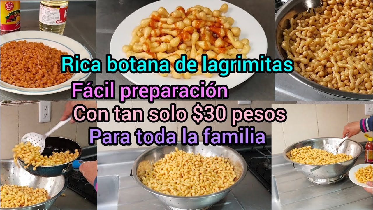 😋Que rica BOTANA fácil y Barata ( 100% CASERO ) - YouTube