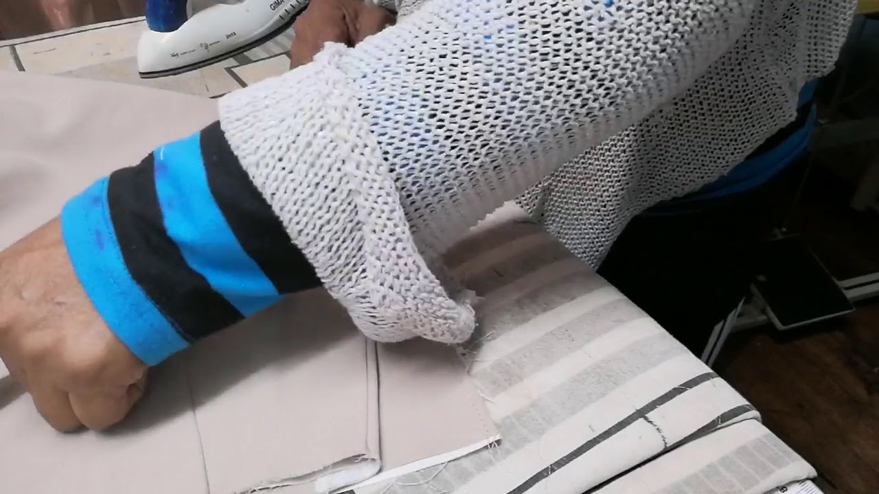 Colocación de bolsillo en diagonal - YouTube