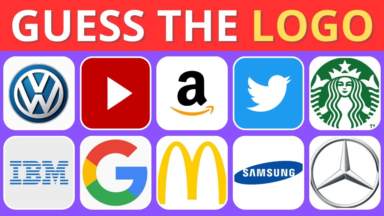 Guess the Logo in 3 Seconds | Logo Quiz 2023 | Can You Guess These ...