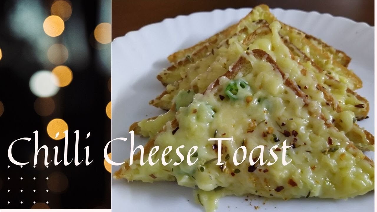 Chilli cheese Bread Toast || Bread || Bread Snack Recipe || Quick ...