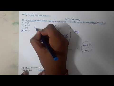 GATE CSE 1996 Q ||Algorithms || GATE Insights Version: CSE - YouTube