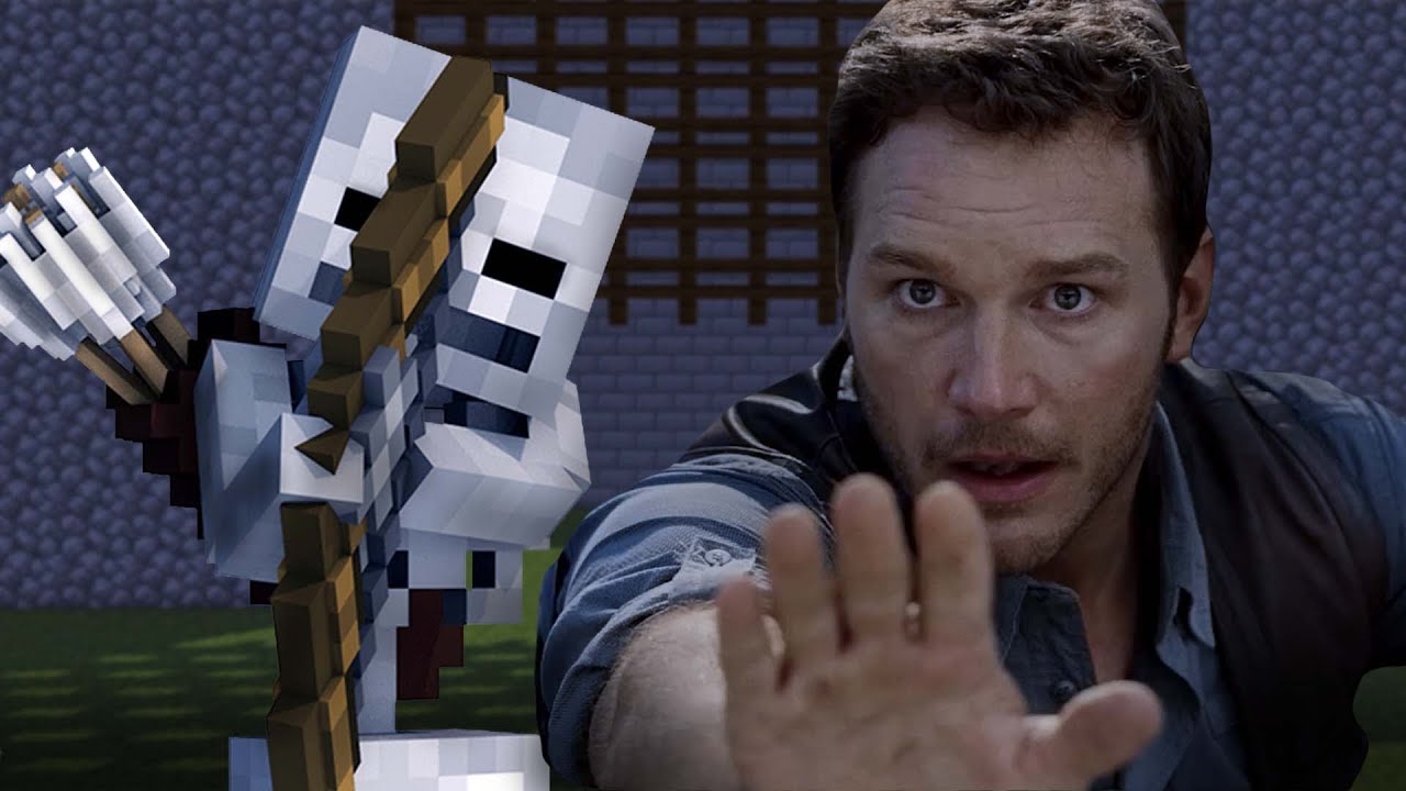Chris Pratt In Minecraft - YouTube