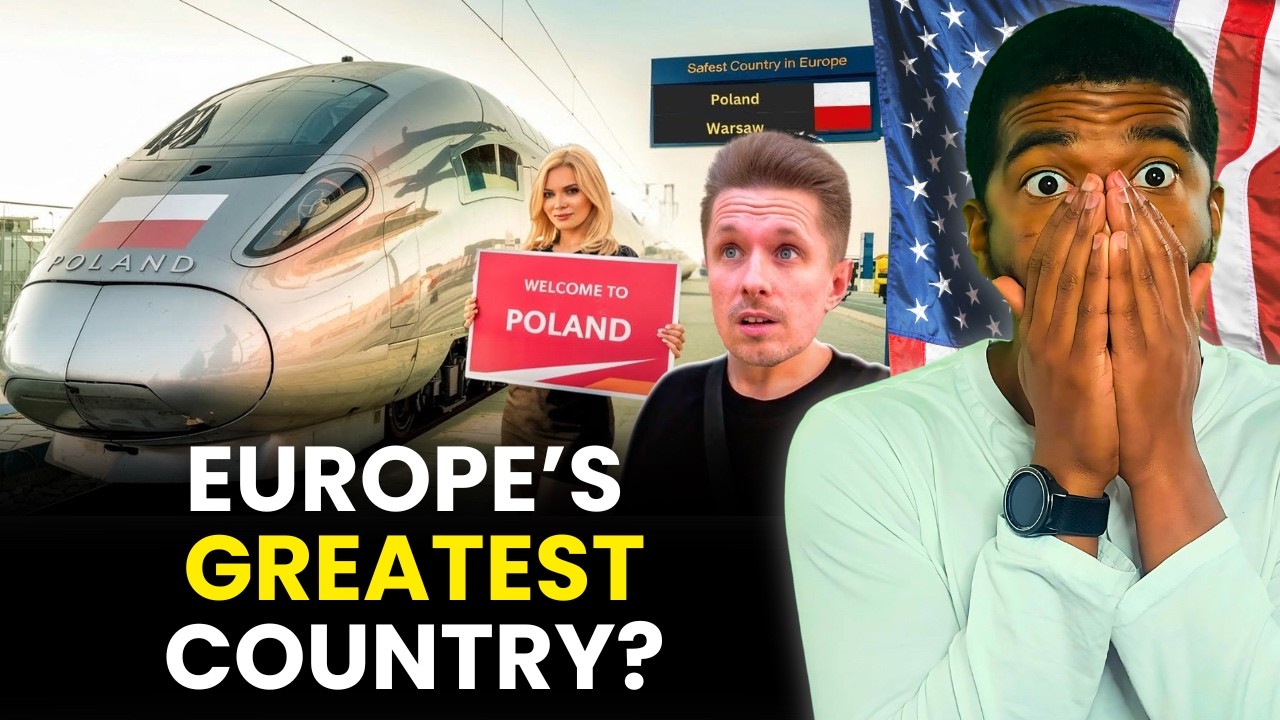 14 Hours on The Poland Express! | American Reacts - YouTube