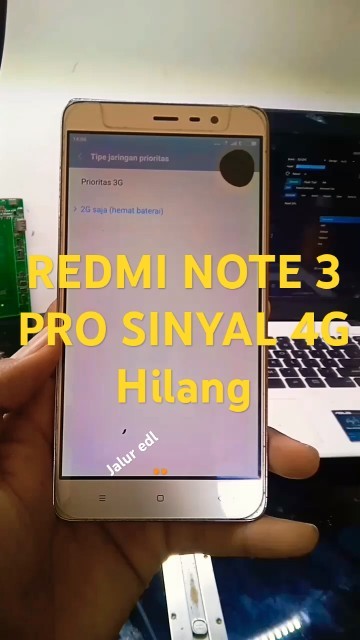 Update Sinyal E ke 4G redmi note 3 pro tanpa twrp no ubl #hydratool #redminote3 #unlocktool ...