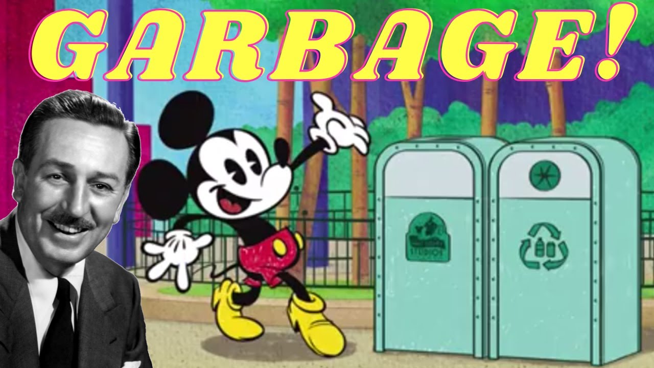 How Walt Disney Revolutionised The Trash Can - YouTube