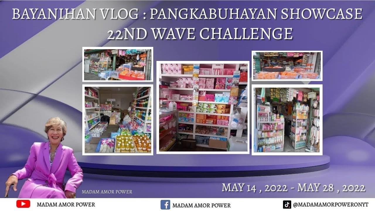Bayanihan Vlog : Pangkabuhayan showcase (22nd Wave Cgallenge) - YouTube