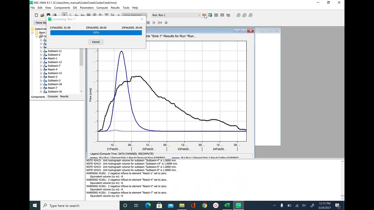 Manual Calibration of HEC-HMS Hydrologic Model - YouTube