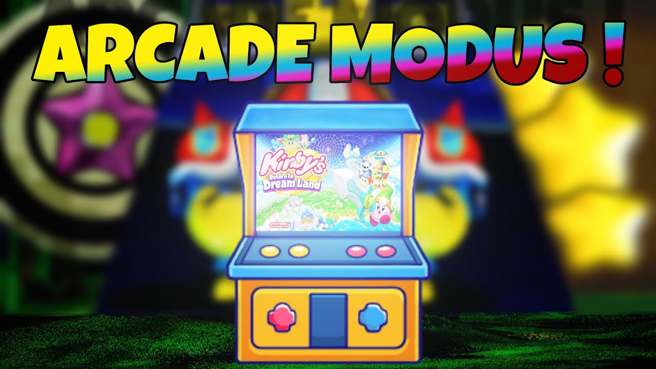 Kirby Arcade Spiele RANKED in Kirbys Adventure WII - YouTube