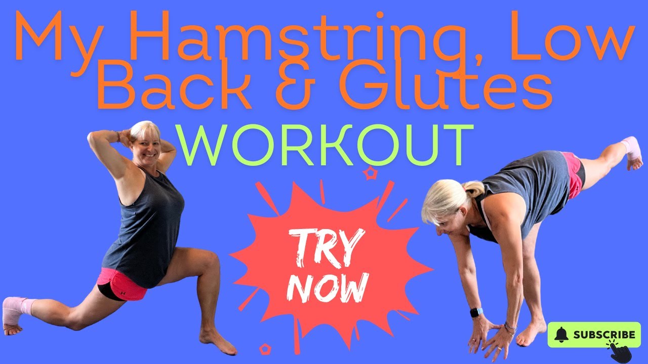 My Hamstring Low Back & Glute Workout #hipmobility #hamstrings # ...