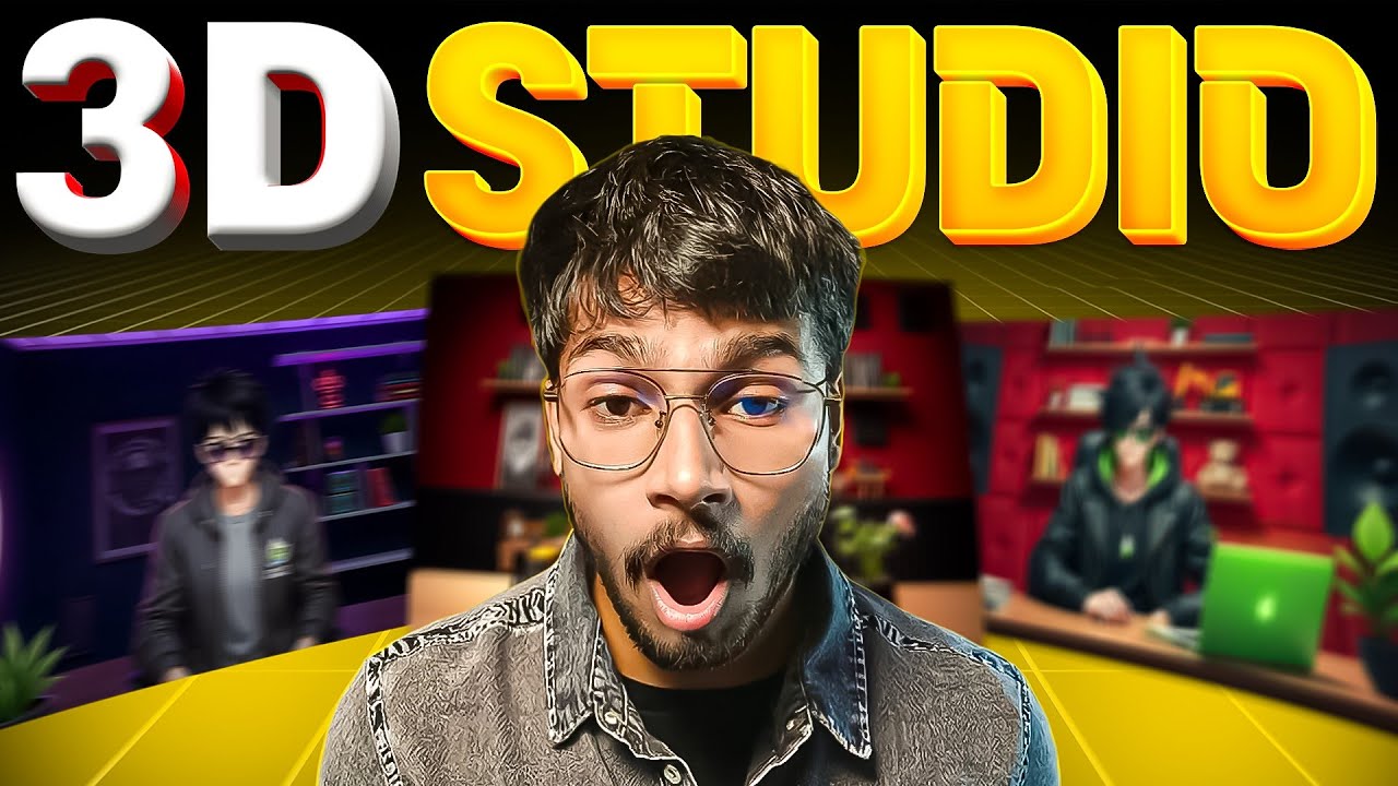 How To Create 3D Studio In Mobile | 3D STUDIO Like Tube Sensei ...