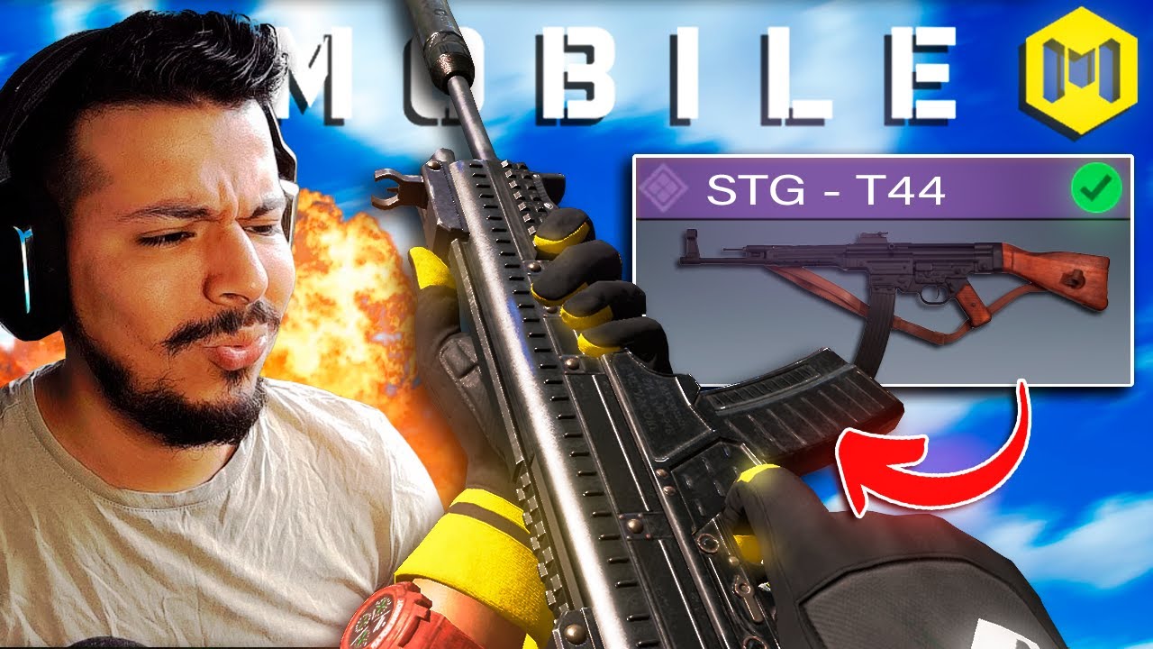 JUEGO CON LA STG - 44 en BATTLE ROYALE - COD: MOBILE - YouTube